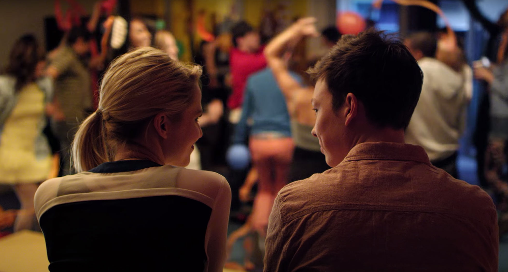Johanna Braddy And Josh Blaylock Kiss