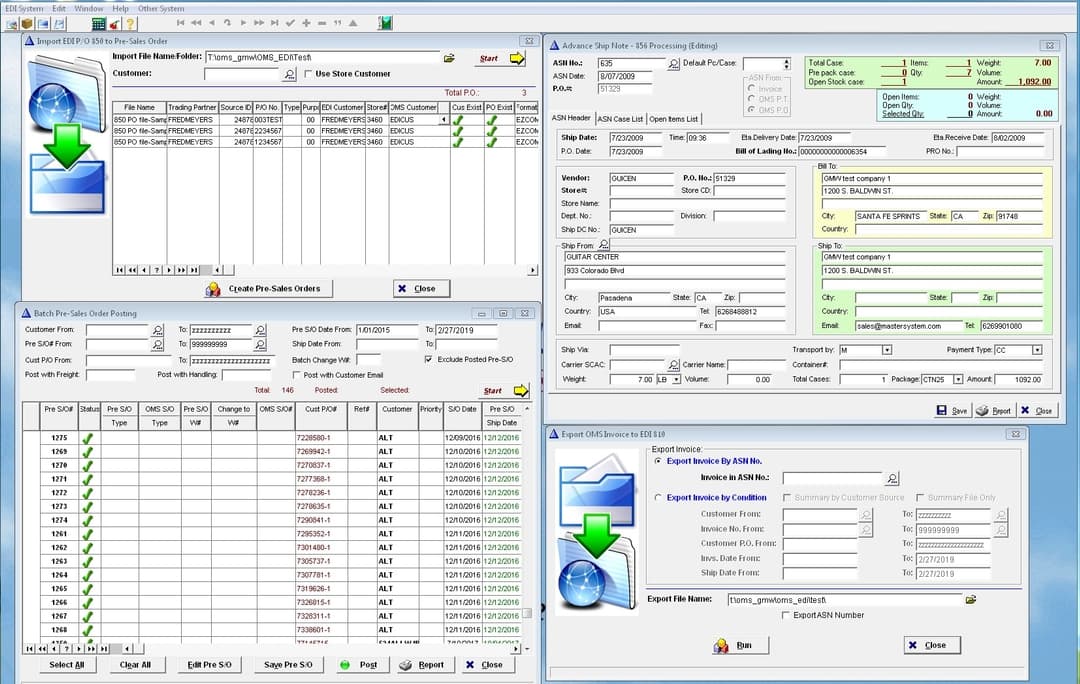Overview | OMS Master System