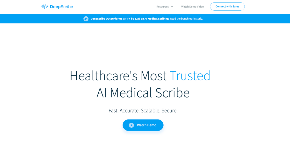 DeepScribe AI Medical Scribe