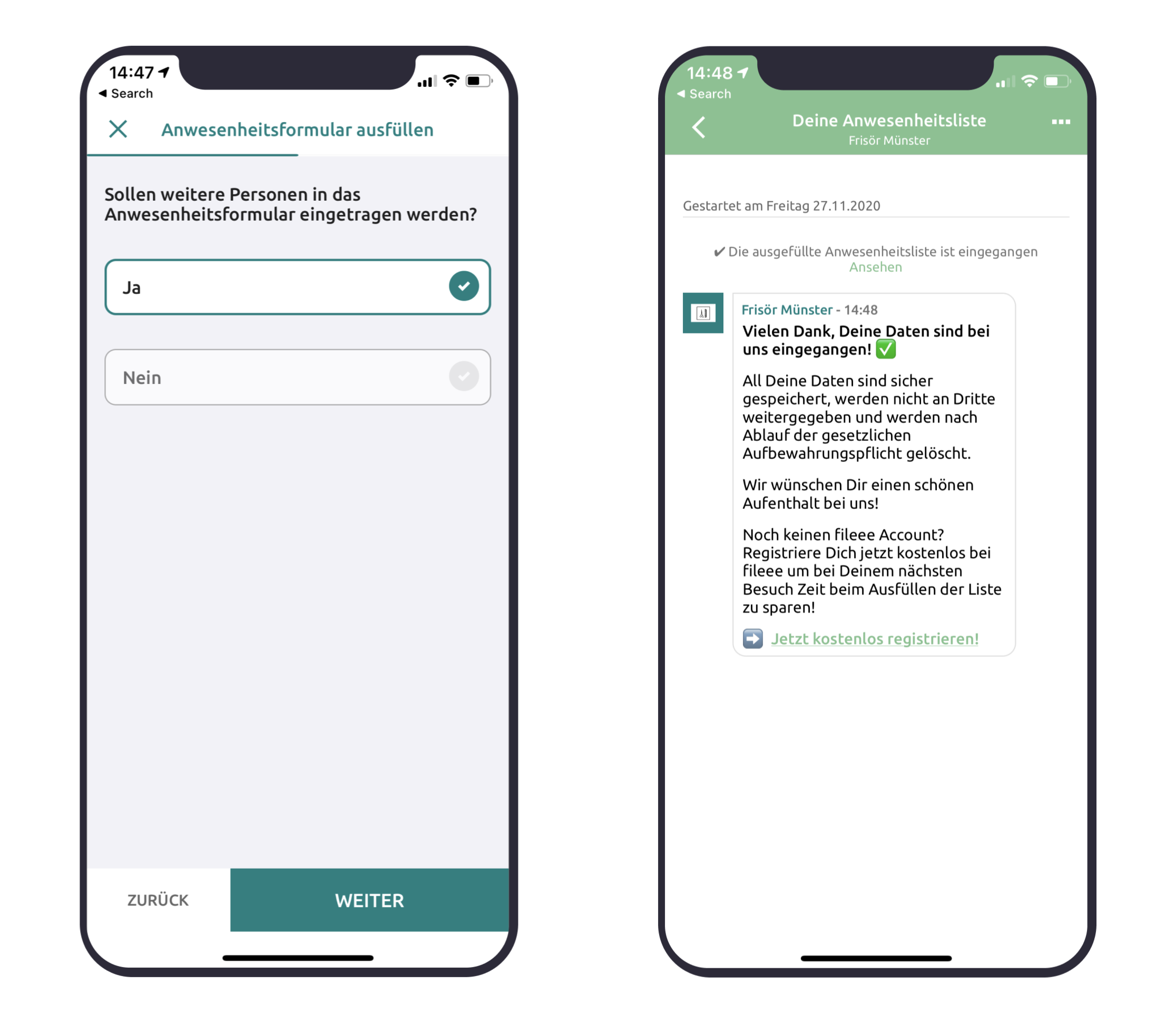 Schnell, einfach, kostenlos: Die digitale Kontaktliste für Dein ...