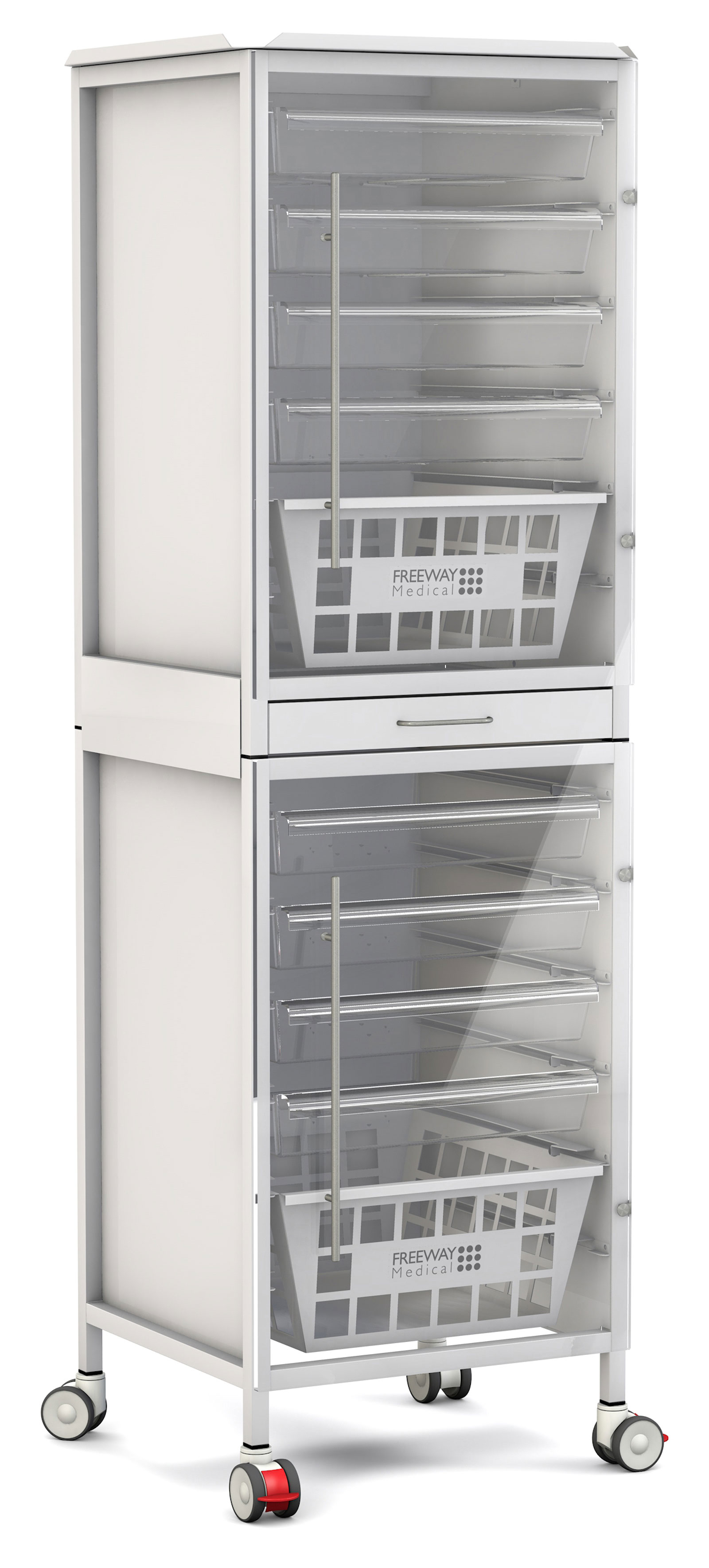 Freeway Medical Vari-Cart Enclosed - 500 Series / 12 Tray Space - Taleb ...