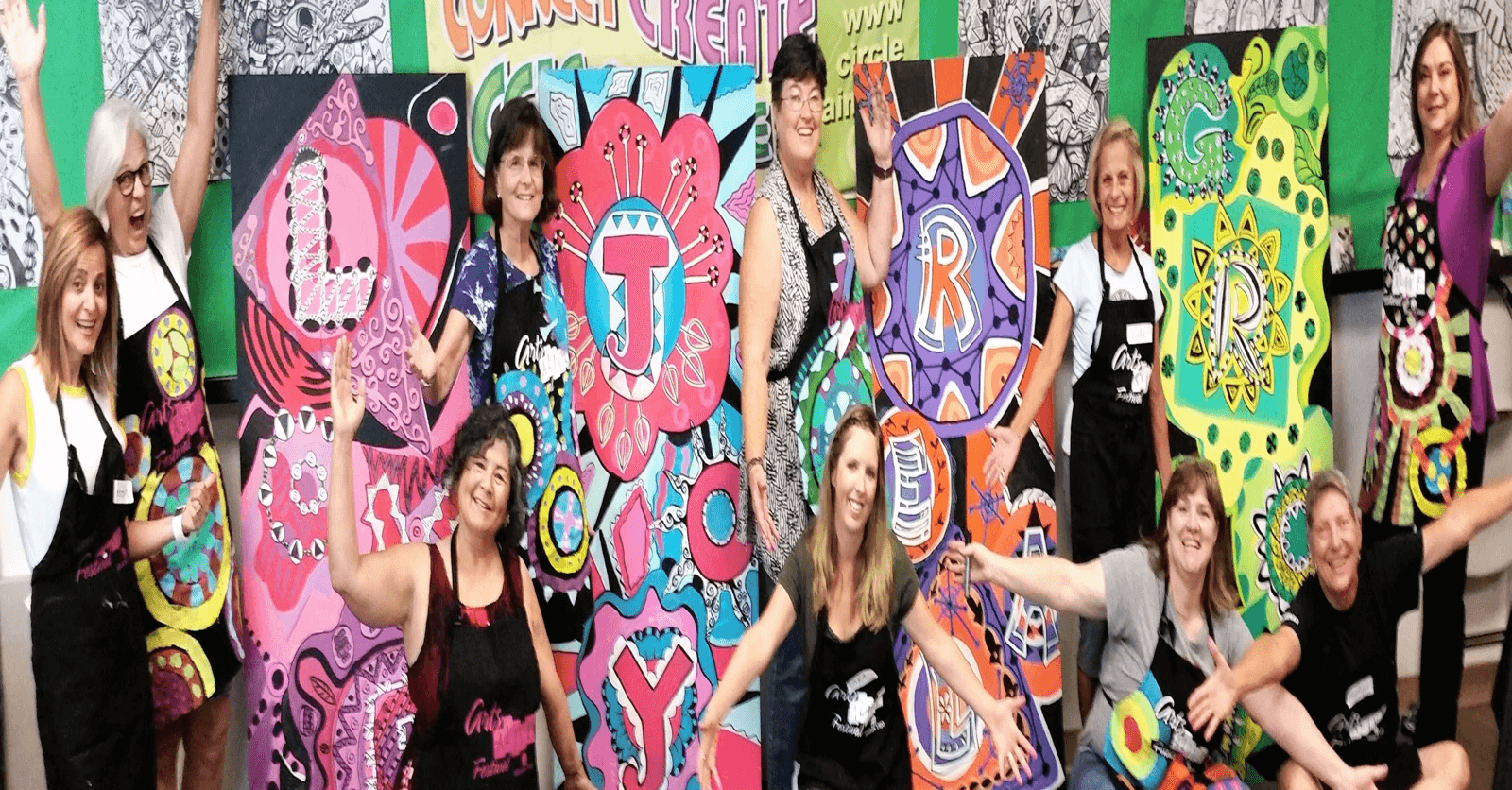 About Circle Painting | Draw All You Can: Collaborative Art