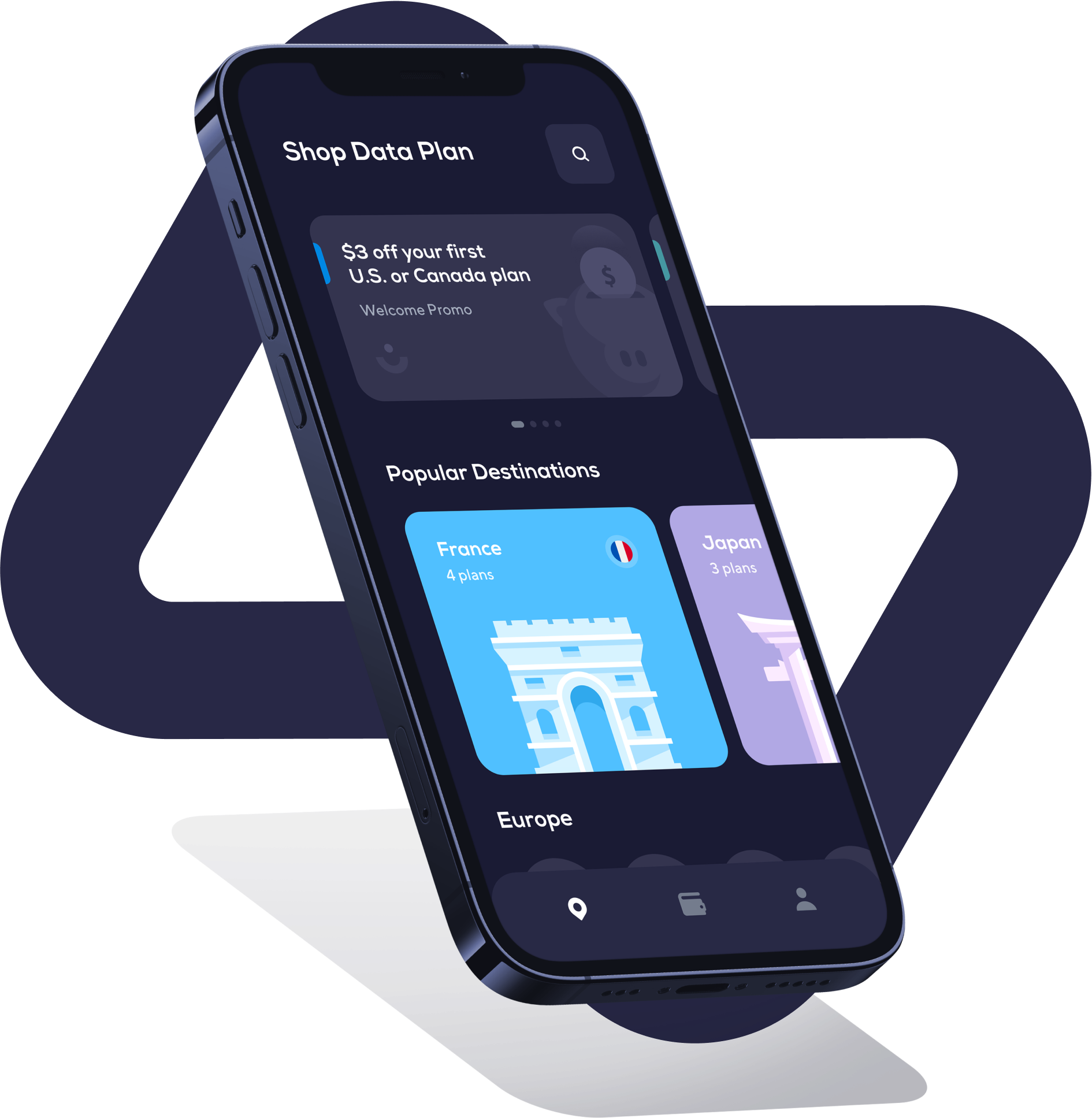 Nomad – Flexible mobile data as low as $2 for 1GB