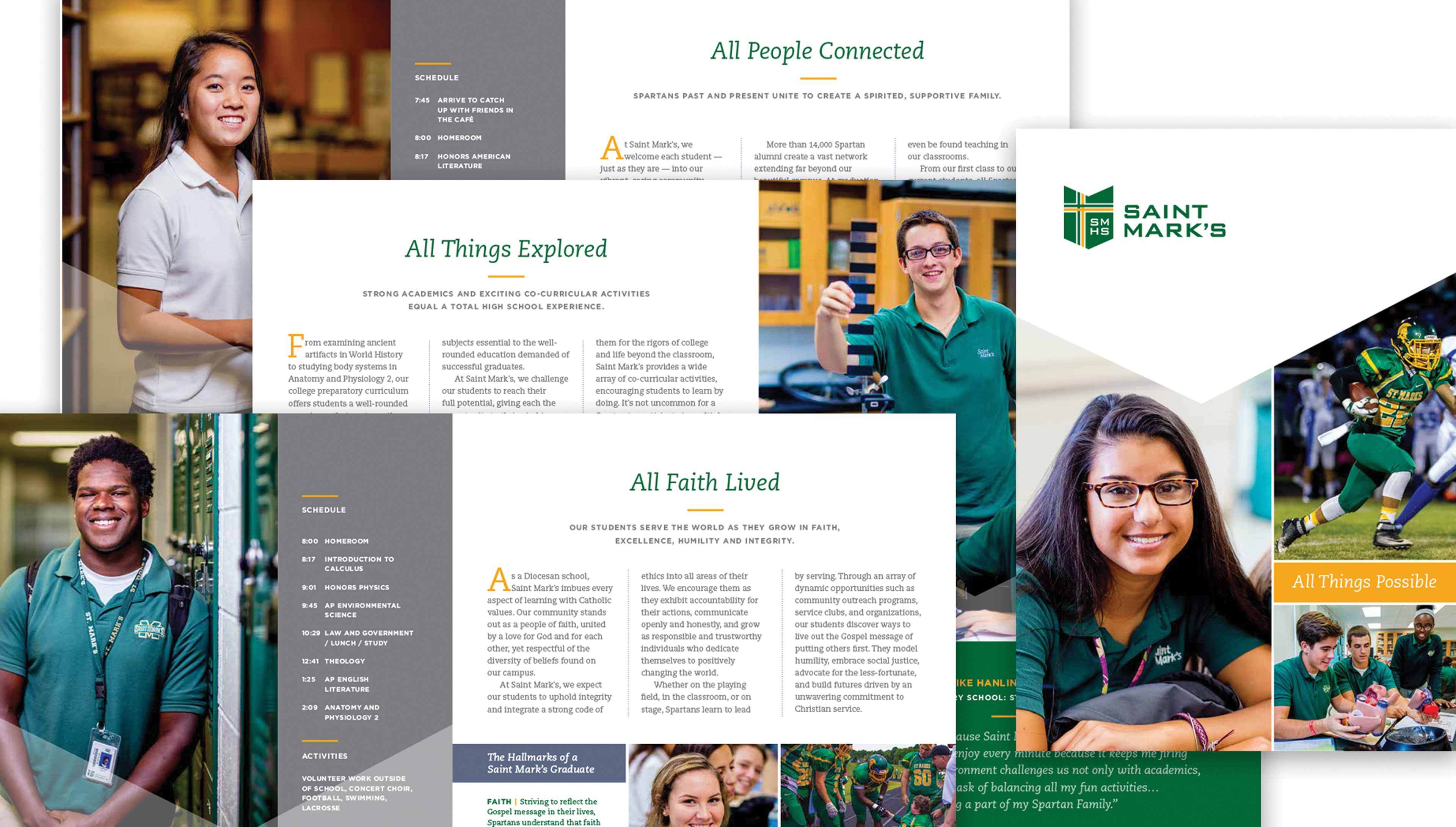 Saint Mark’s High School | Strategy & Branding | Leapfrog Group