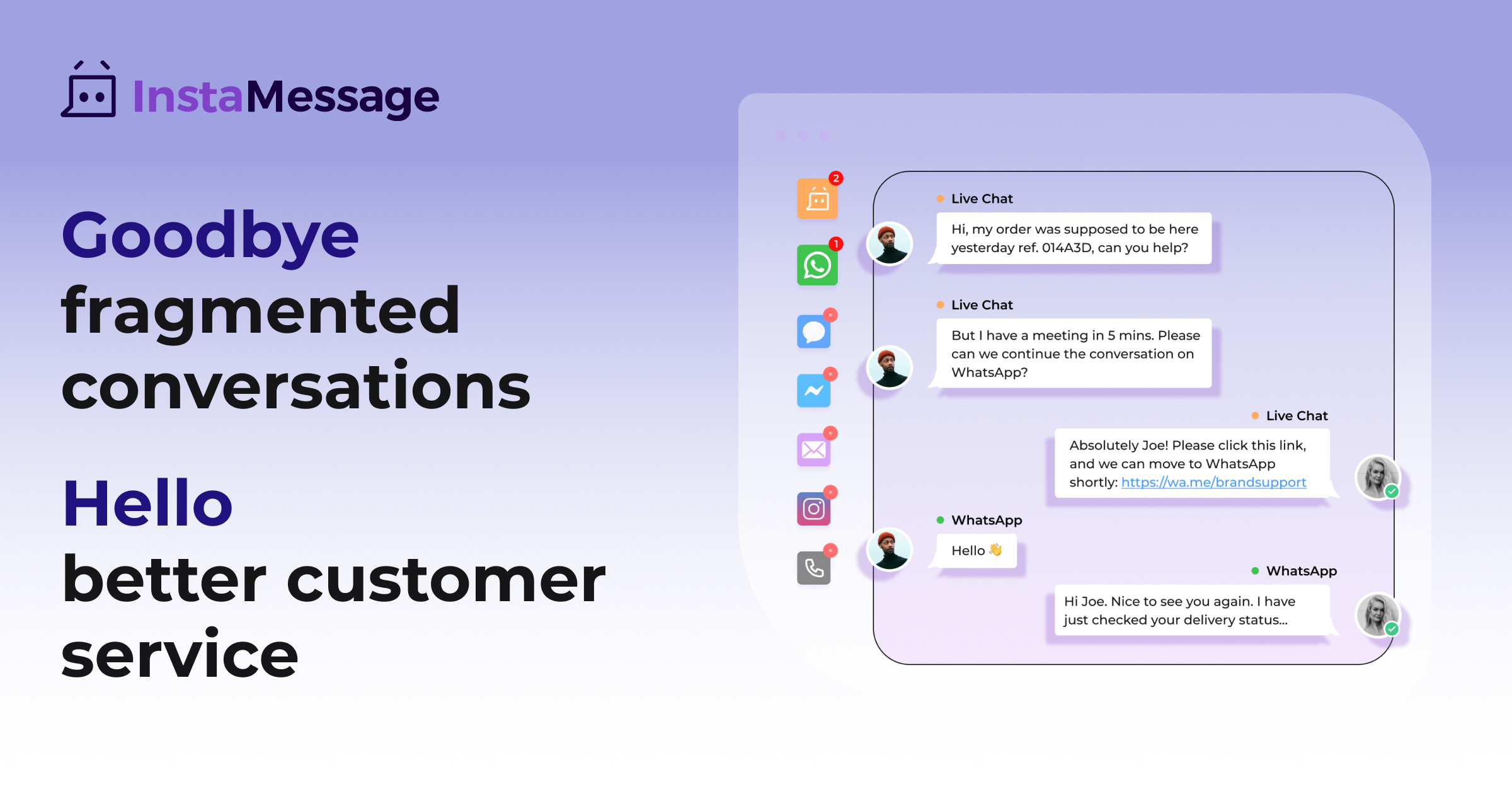 InstaMessage | Omnichannel Communications Application