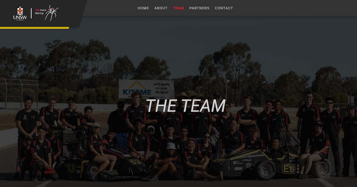 Team | UNSW Redback Racing