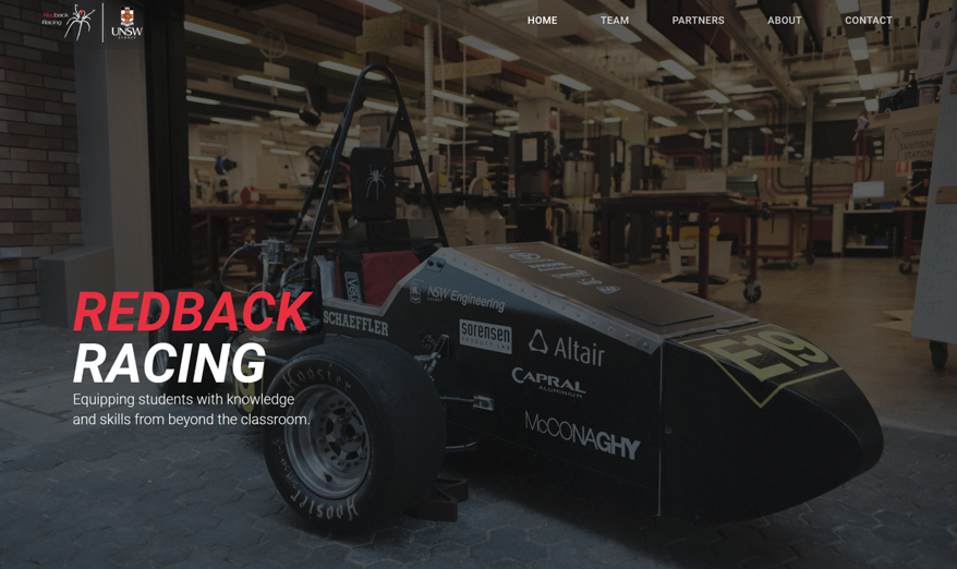 Home | UNSW Redback Racing