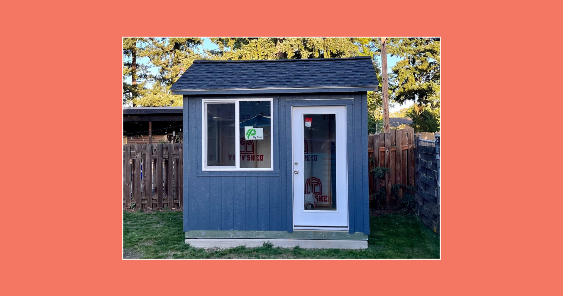 Building a backyard office, the build and cost breakdown