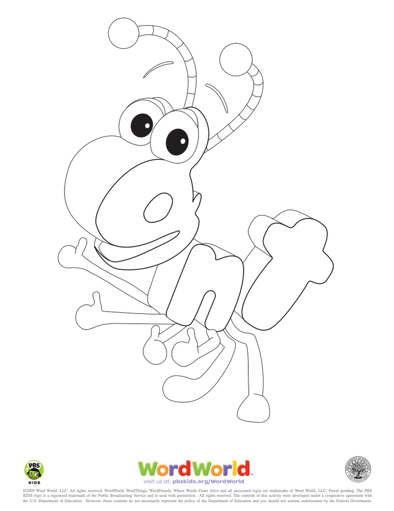 WordWorld: Printable Activities