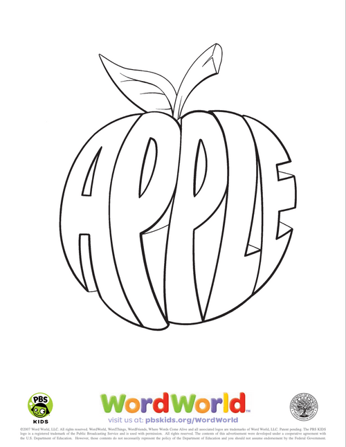 WordWorld: Printable Activities