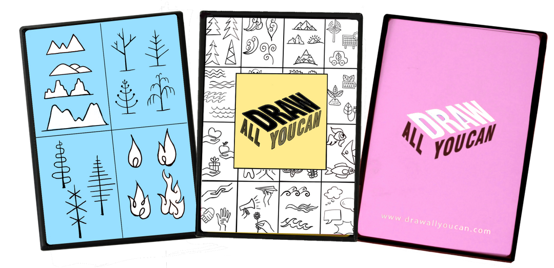 Circle Painting | Draw All You Can | Drawing Cards