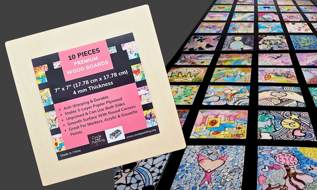 Shop-Circle Painting | Draw All You Can | Drawing ideas | Healing Art