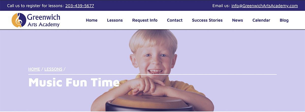 Music Fun Time in Lower Fairfield County at Greenwich Arts Academy