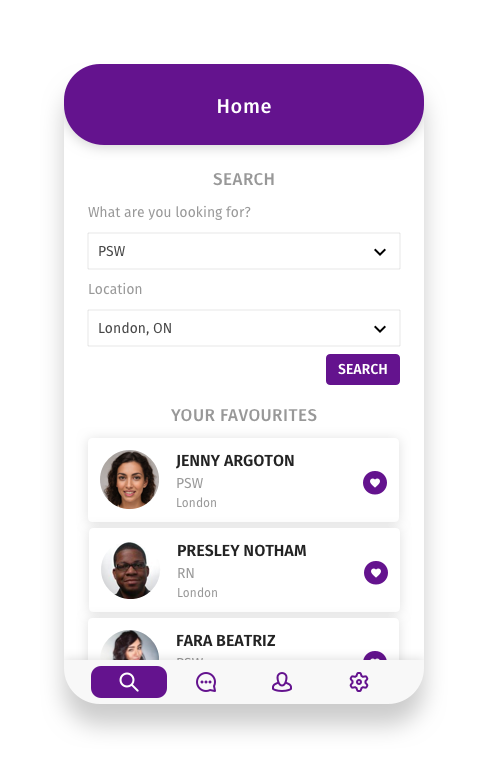 Caring Support | Connecting Caregivers to Healthcare Organizations