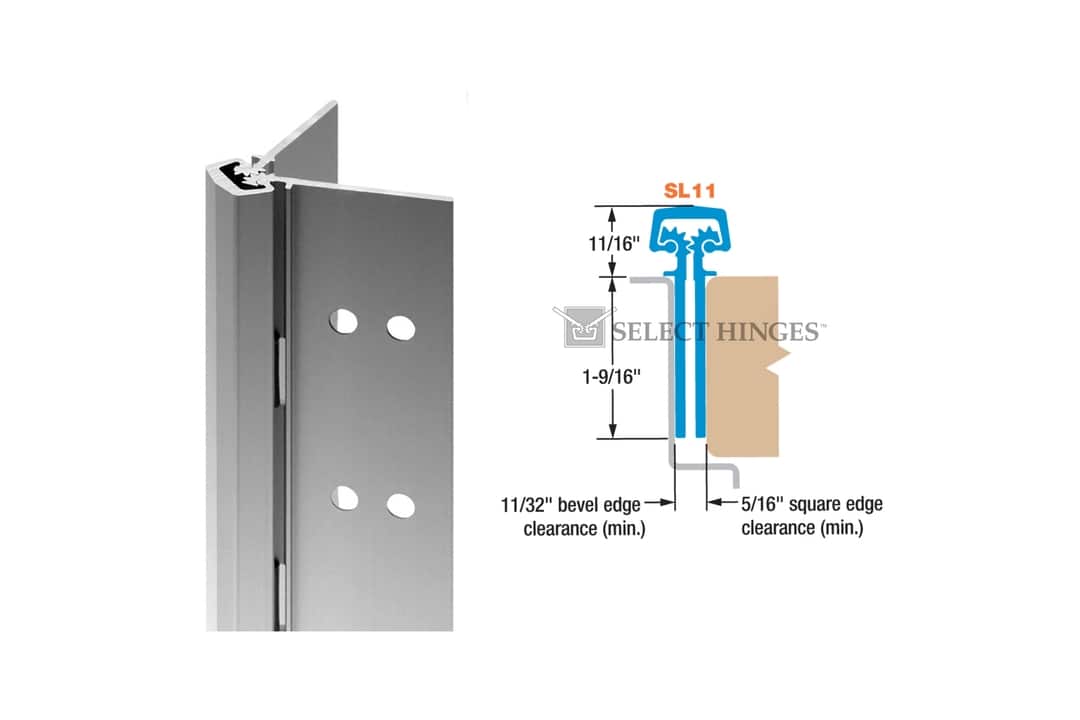 Select Hinges - Geared Continuous Hinges