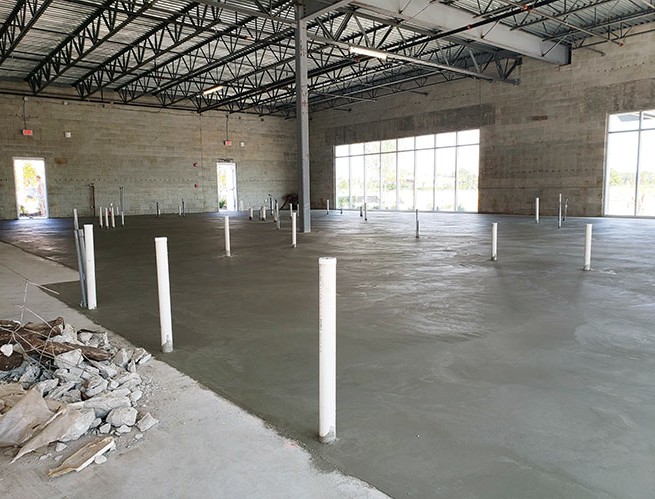 Commercial Slabs Project Gallery - Eric Schroeder Concrete