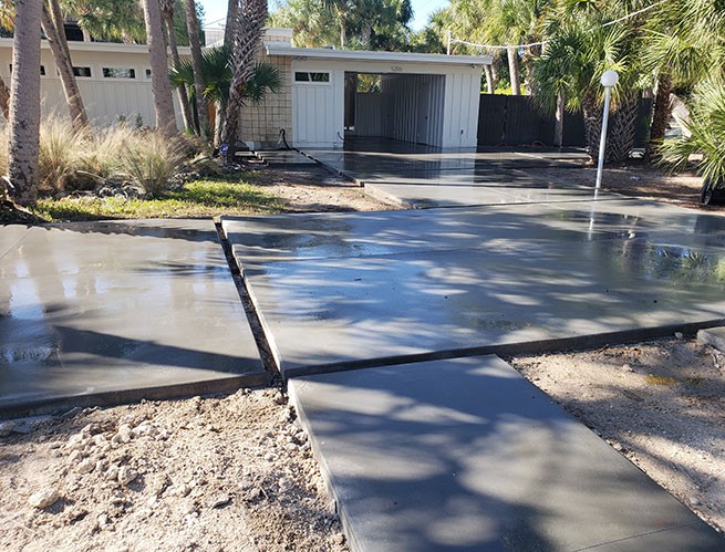 Residential Driveway Project Gallery - Eric Schroeder Concrete