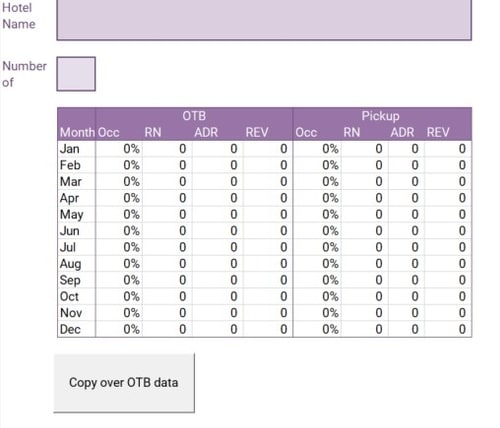 Daily Pickup Template | HGE International