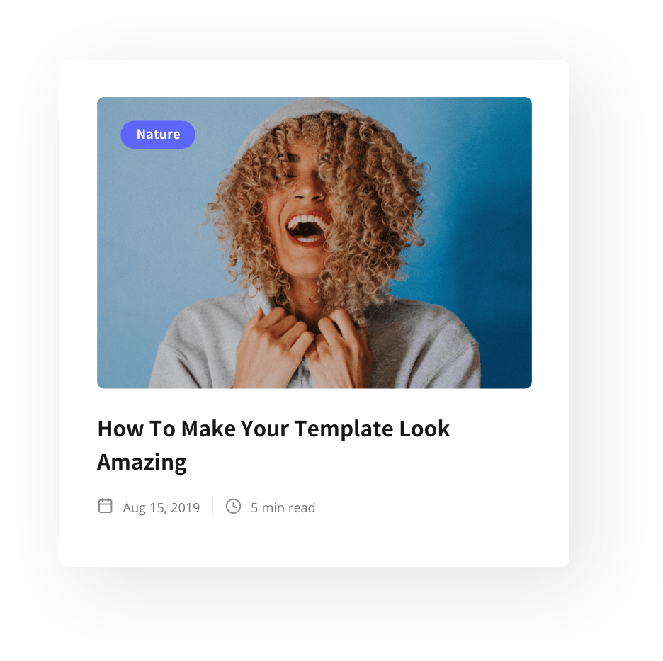 Reader - Webflow HTML website template