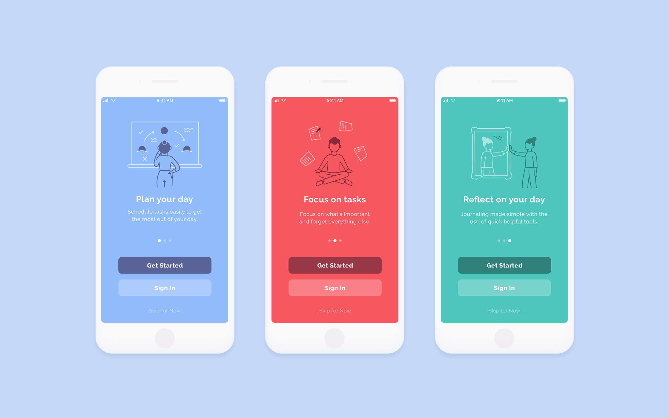 New Day App Concept | Nikolai Bain