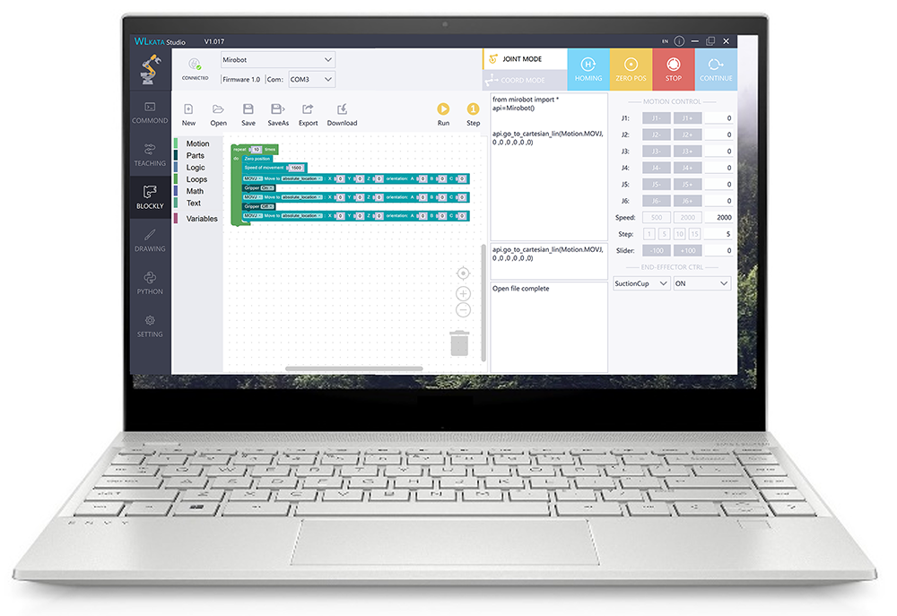 Home WLKATA | 6-Axis Mini Robot Arm for Education