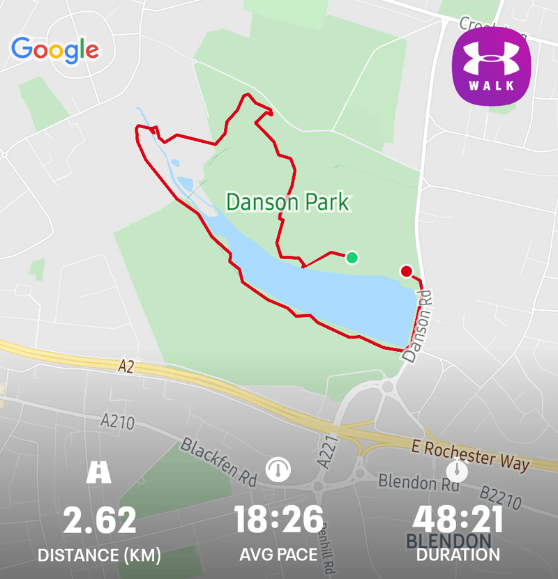 Dog Walk at Danson Park