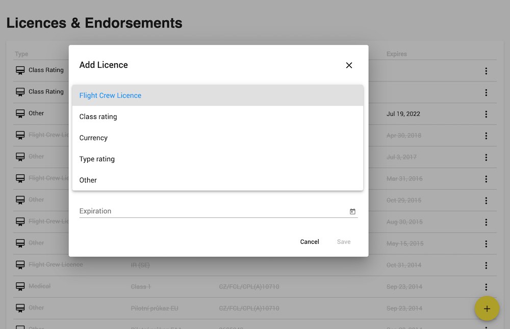 Pilot Logbook with VFR navigation