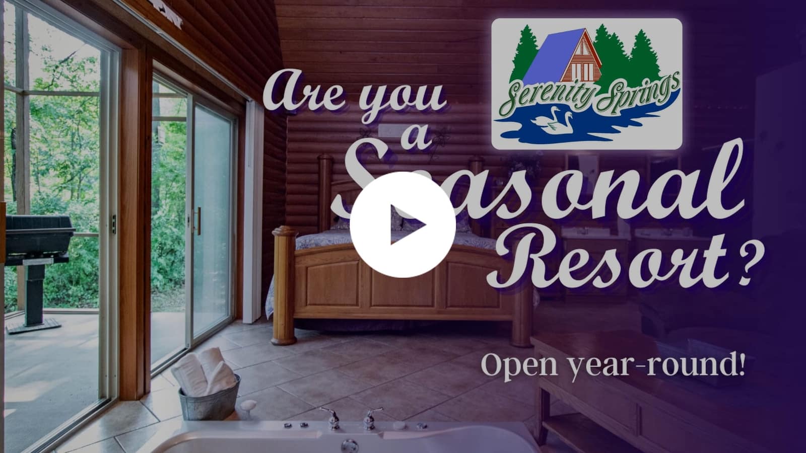 Serenity Springs | Romantic Getaway | Cabins For 2