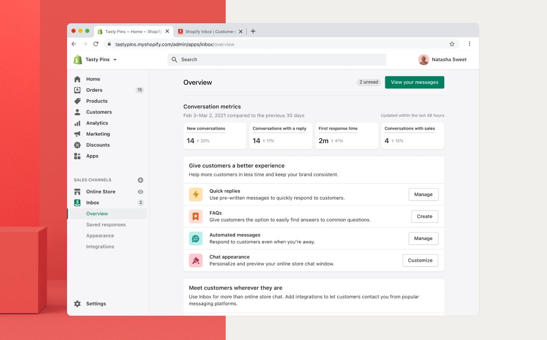 Introducing Shopify Inbox: Easily Manage Conversations & Turn Browsers ...