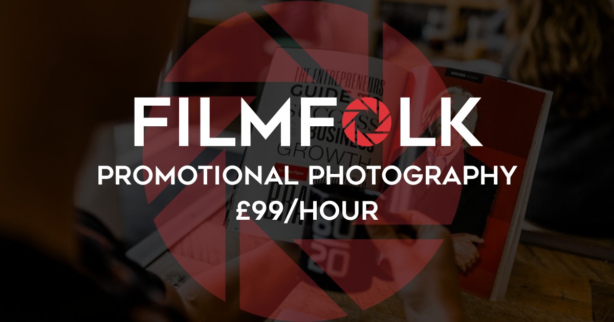 Promotional Photographer | Only £99/Hour | Promo Event Photography
