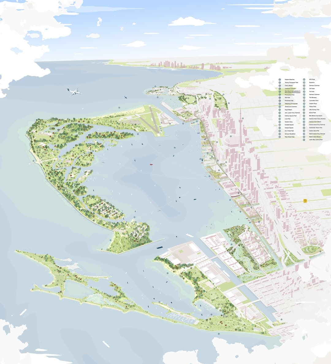 Waterfront Illustrated