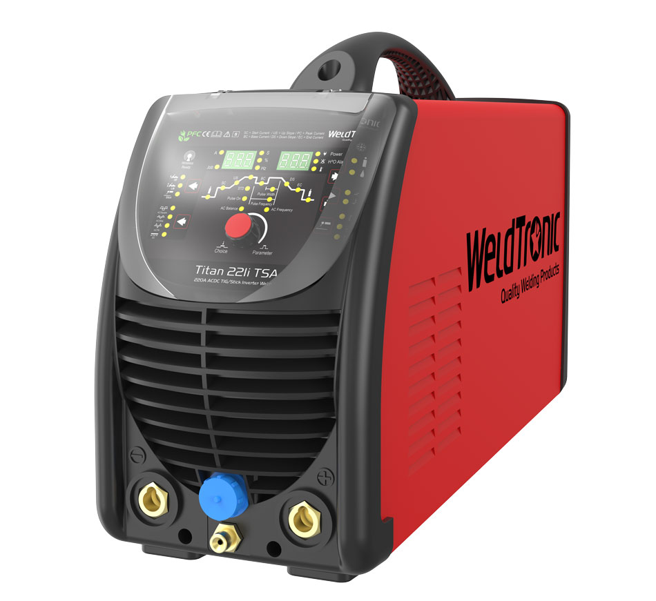Weldtronic Titan 261iPMST 250amp Pulse MIG | First Class Welding Supplies