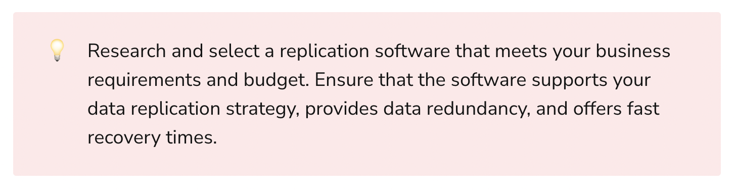 Incorporating Data Replication for Effective Disaster Recovery Planning