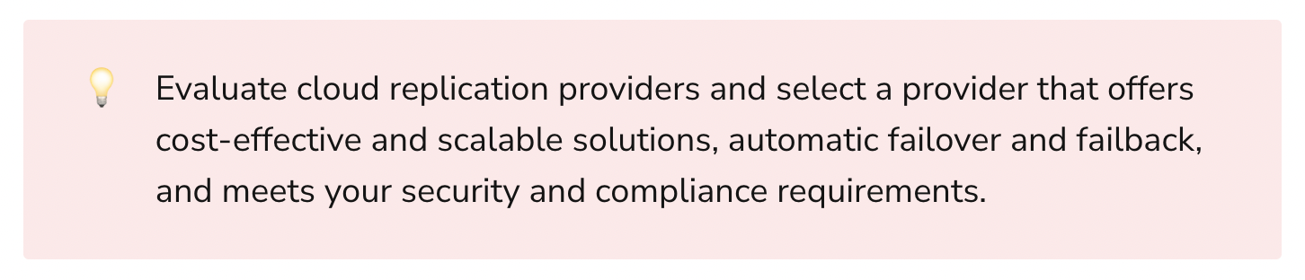 Incorporating Data Replication for Effective Disaster Recovery Planning