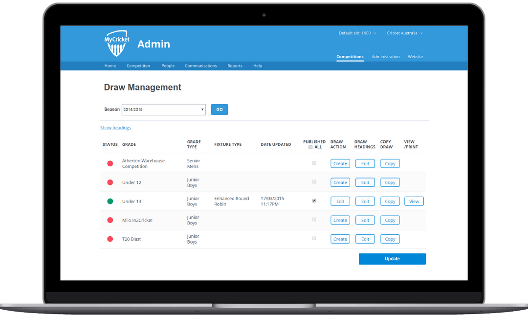 InteractSport - Sports Management Platform
