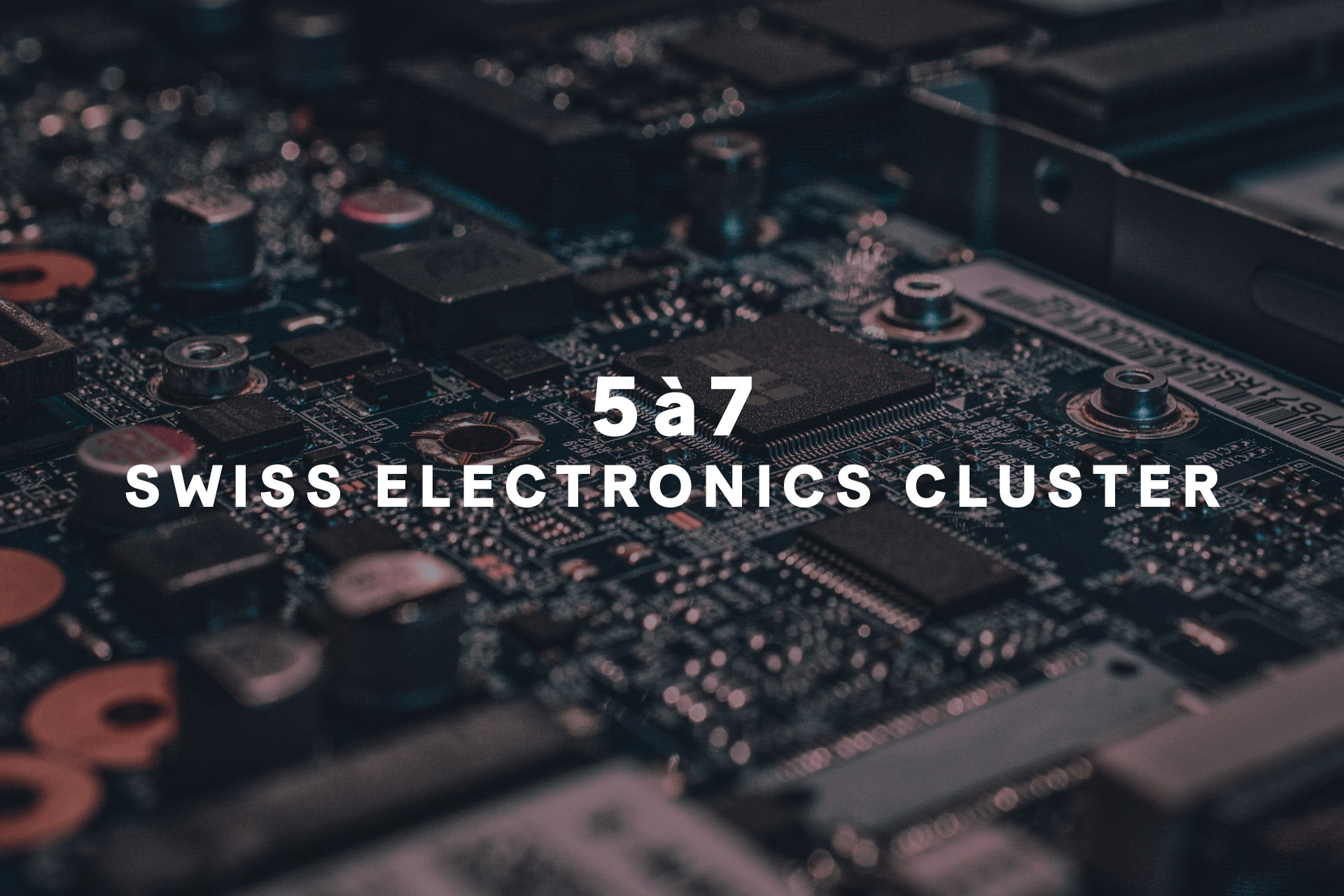 Microcity - Lancement du SEC - Swiss Electronics Cluster