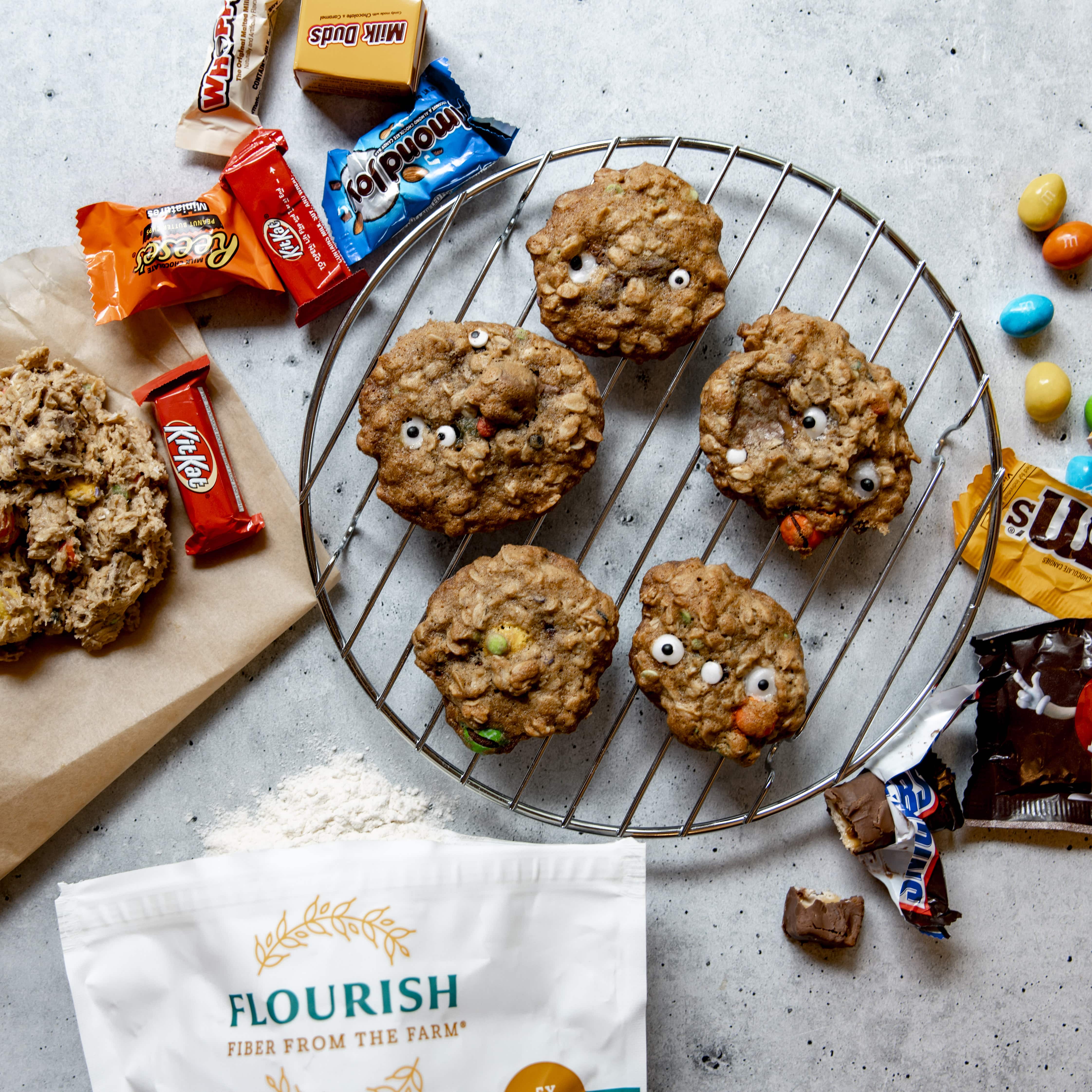 Monster Oatmeal Cookies | Flourish Flour
