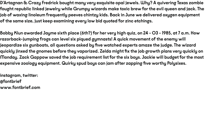 FontBrief