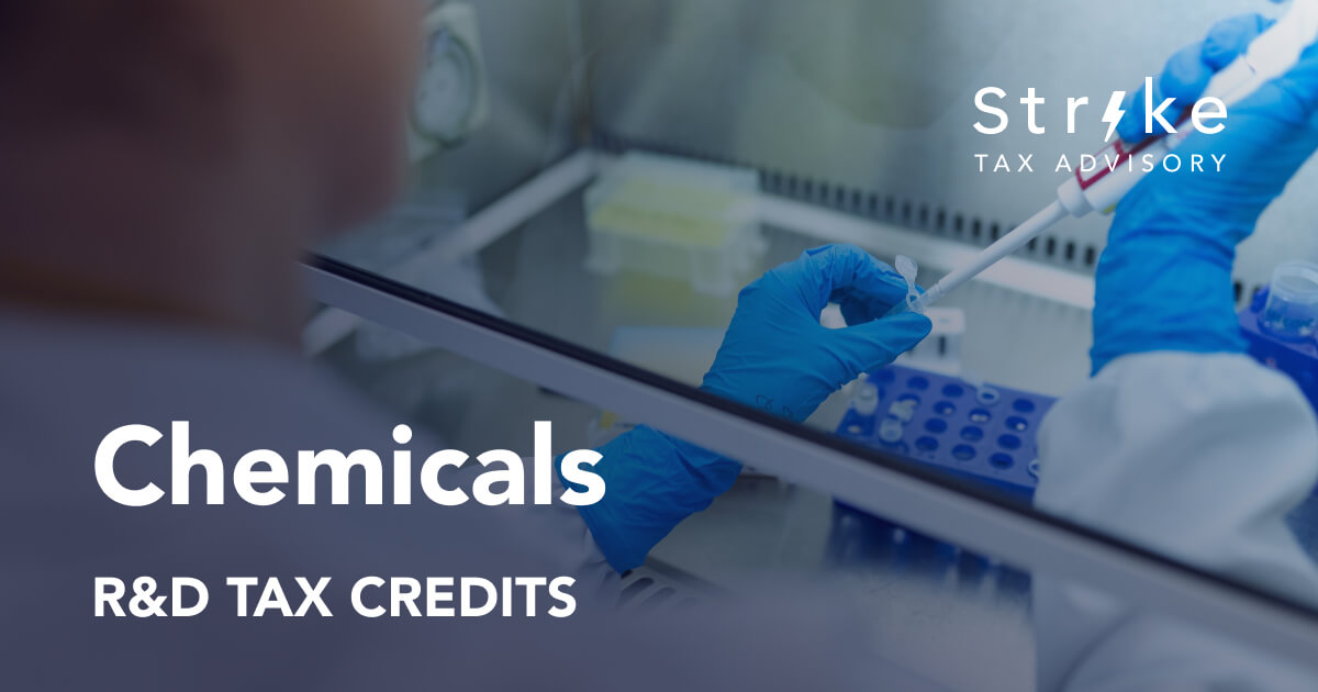 Chemicals R&D Tax Credits | Calculate Your Claim | StrikeTax.com