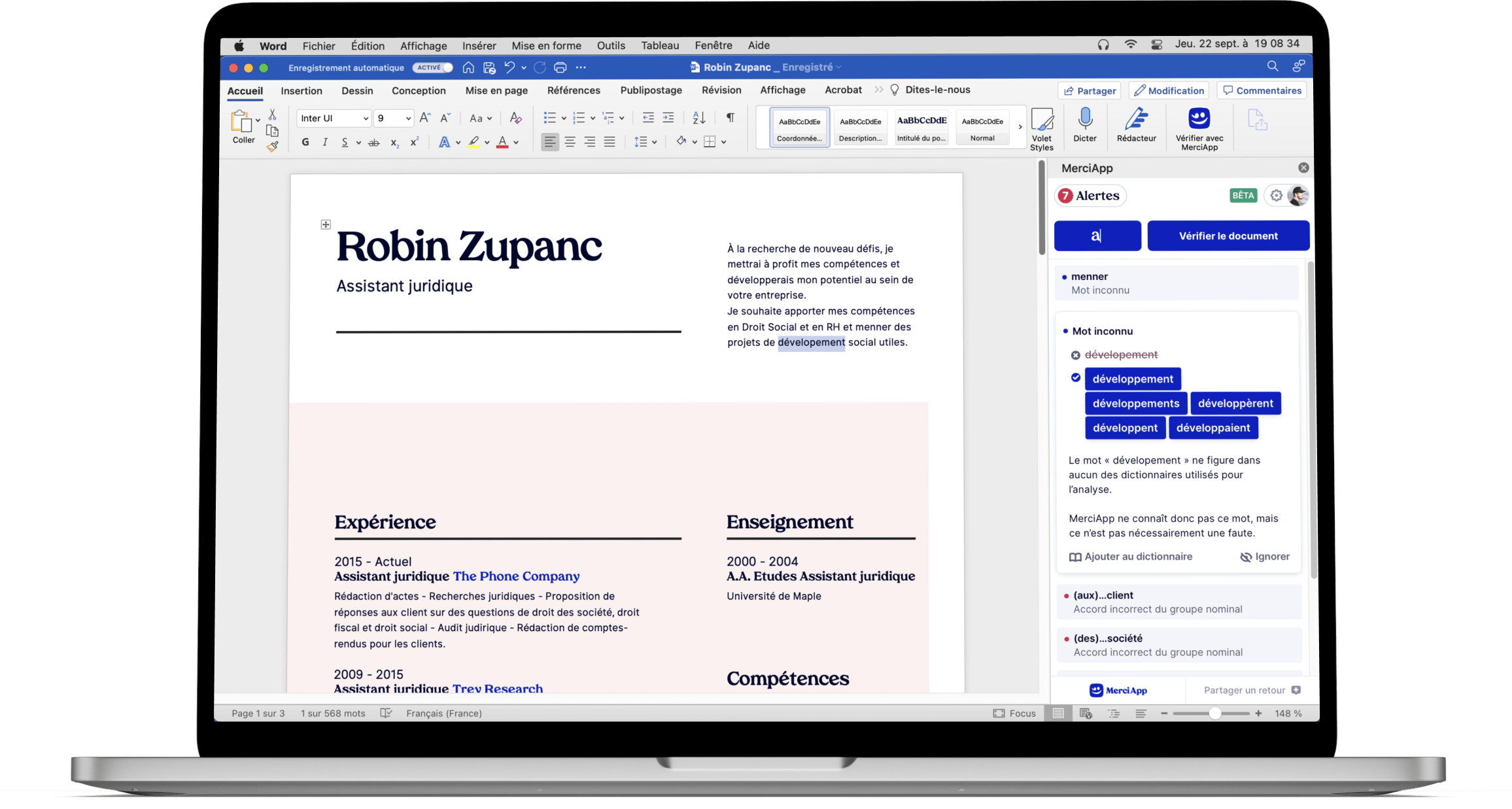Une solution compatible avec tous vos outils préférés • MerciApp