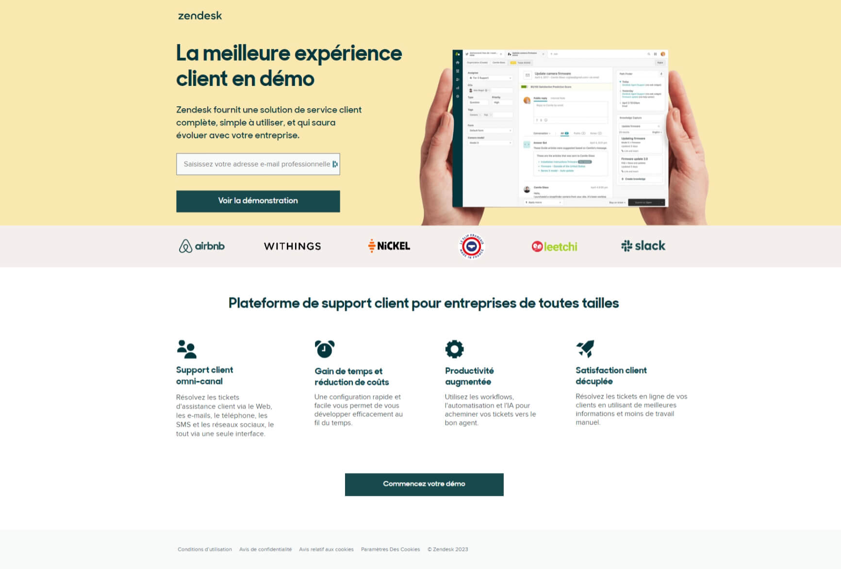 Landing Page : 6 exemples de pages de destination réussies • MerciApp