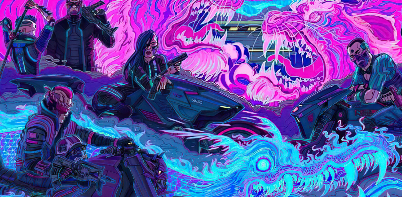 NETRUNNER 2077 | Cyberpunk 2077 Lore: Tyger Claws