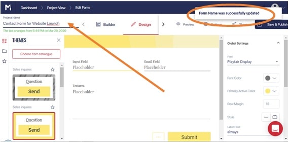 How to Create a Contact Form in WordPress - MightyForms