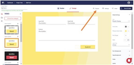 How to Create a Contact Form in WordPress - MightyForms