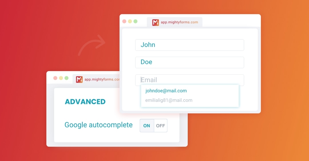 How To Create Autofill Forms with Autocomplete To Secure More Leads MightyForms