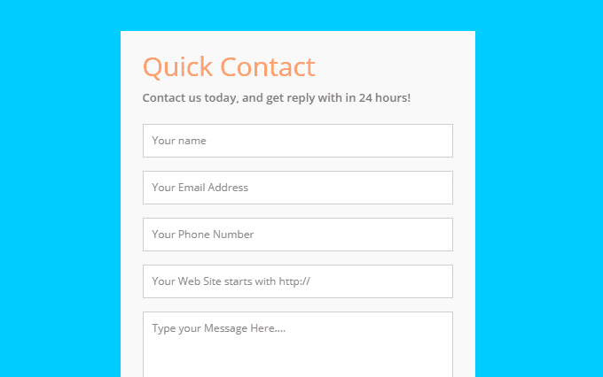 How To Make A Contact Form In HTML MightyForms 2022 