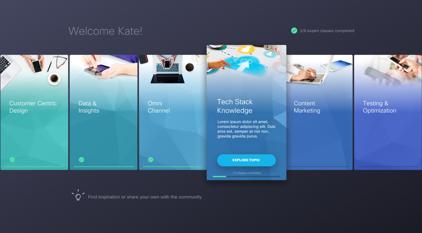 Cisco - UI/UX Design For Educational Digital Platform | Any Studios