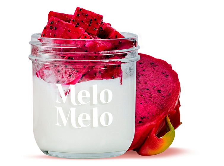 MeloMelo Coconut Dessert • Naturally Delicious