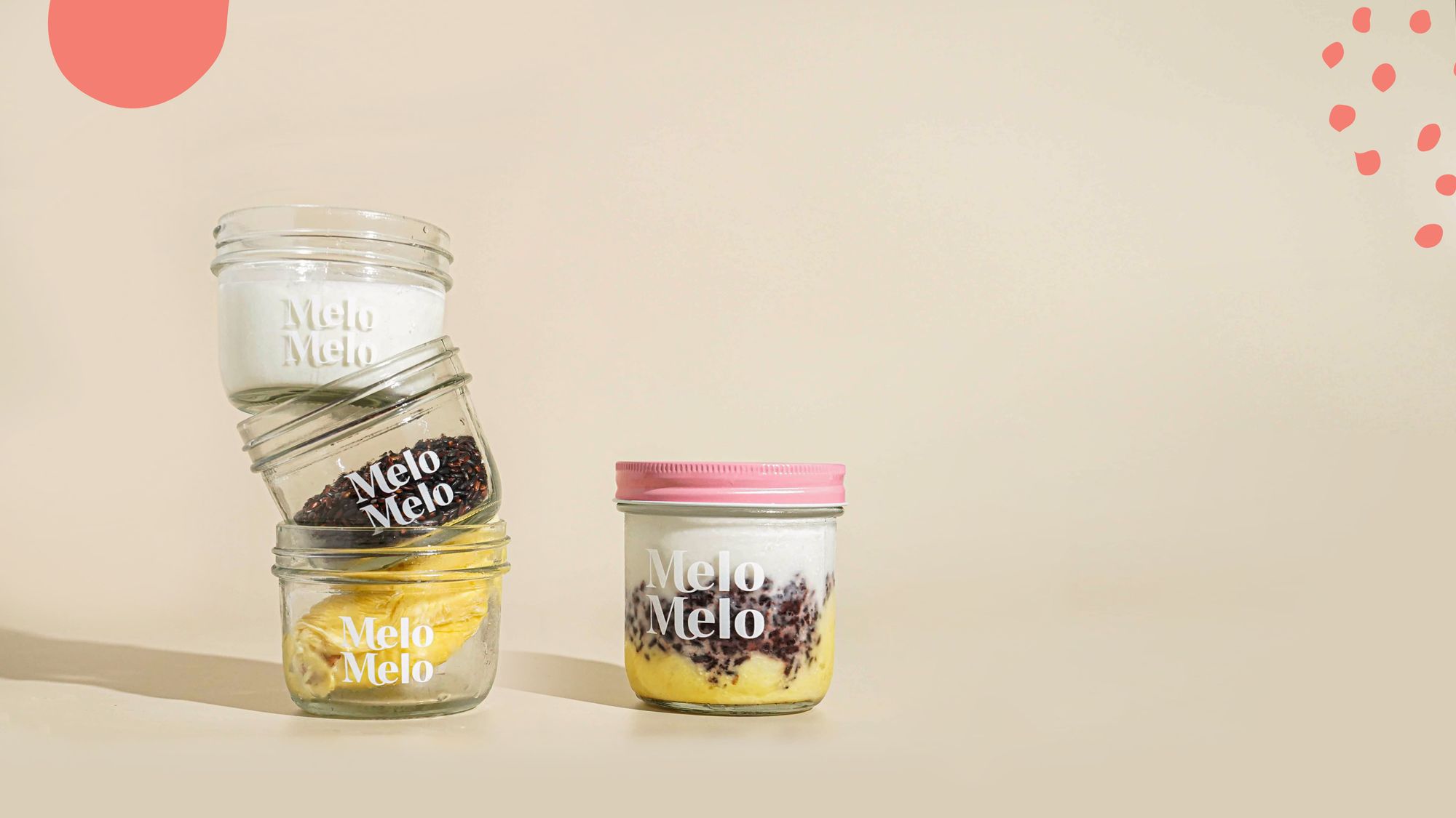 MeloMelo Coconut Dessert • Naturally Delicious
