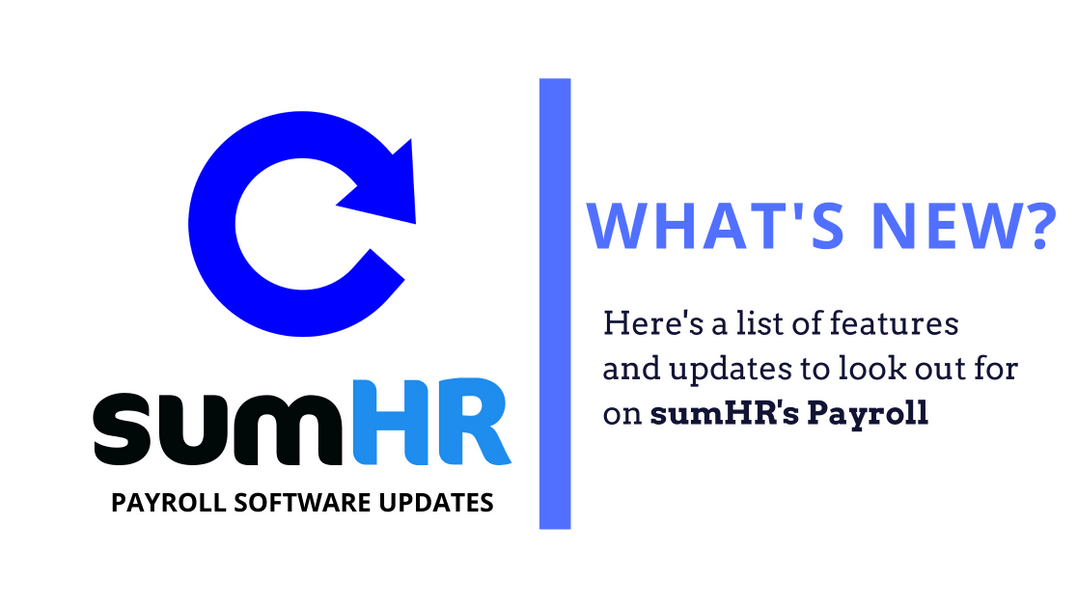 What's New in the Payroll Software? sumHR Product Update July 2021.